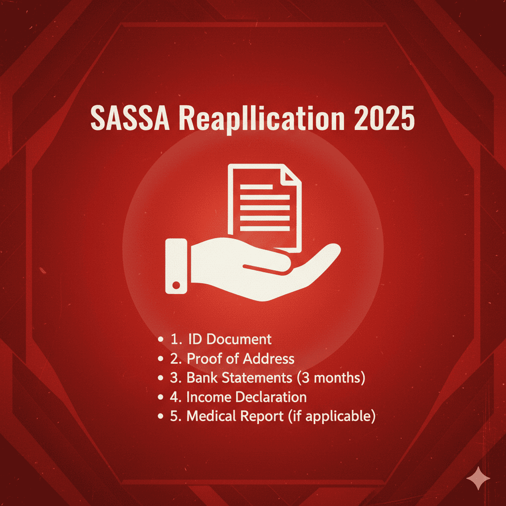 SASSA Reapplication 2025 – Step-by-Step Process Requirements & Online ...