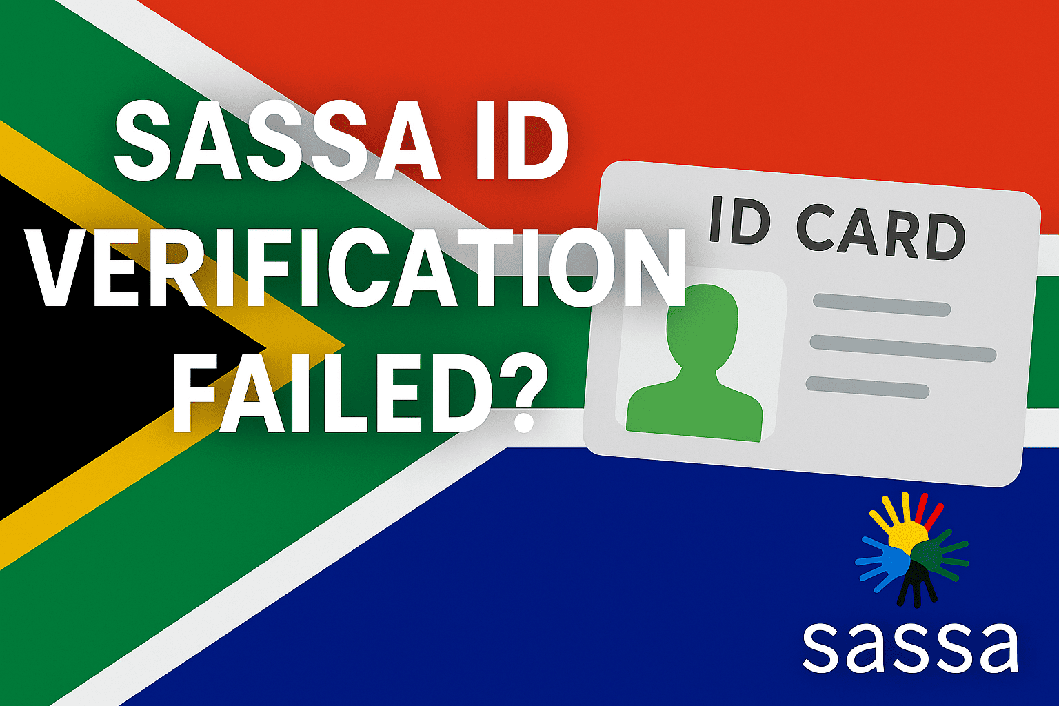 SASSA ID Verification Failed? Fix It Fast – Complete 2025 Guide ...